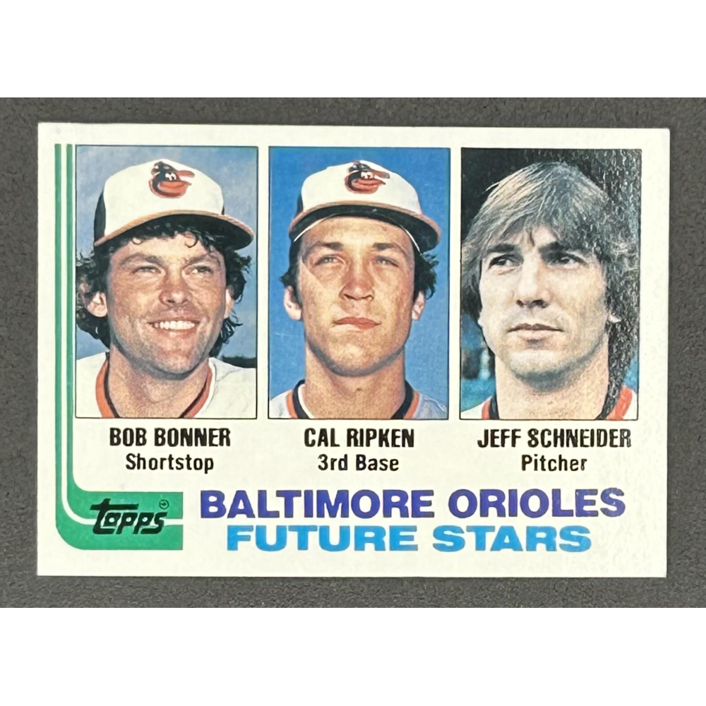 Bob Bonner / Cal Ripken / Jeff Schneider 1962 Topps RC #21 | Pristine ...