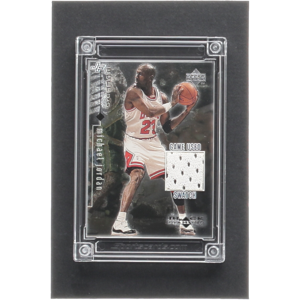 Michael Jordan 2022 Jersey Fusion Game Used Swatch #MJ87U | Pristine ...