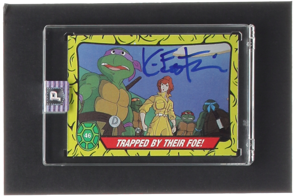 Kevin Eastman Signed 1989 Topps Teenage Mutant Ninja Turtles #46 ...