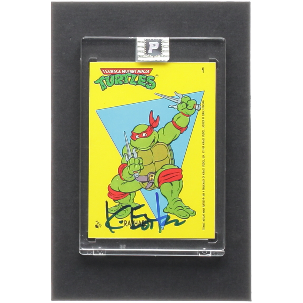 Kevin Eastman Signed 1989 Topps Teenage Mutant Ninja Turtles Series 1 ...