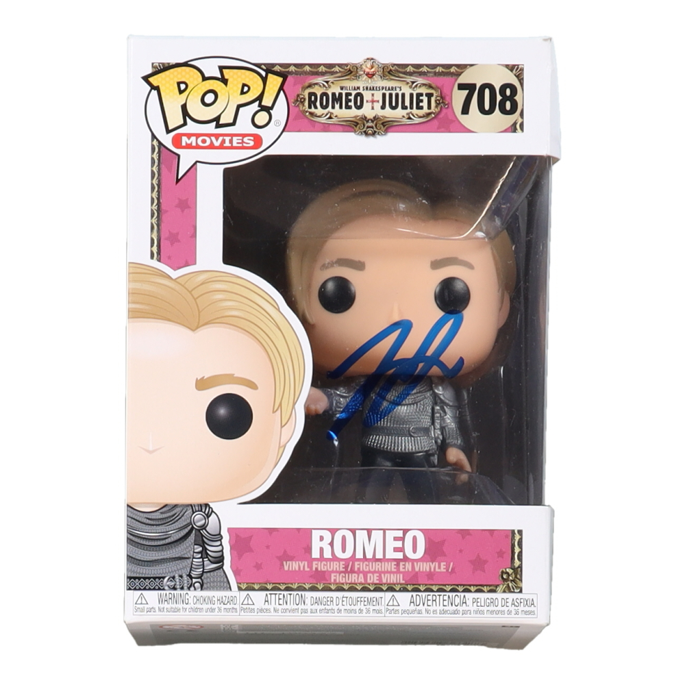 Leonardo DiCaprio Signed "Romeo + Juliet" #708 Romeo Funko Pop! Vinyl ...