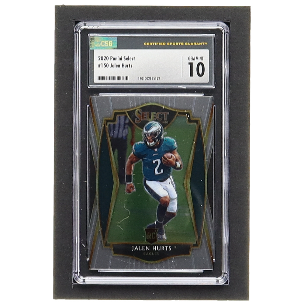 Jalen Hurts 2020 Select #150 RC (CSG 10) | Pristine Auction