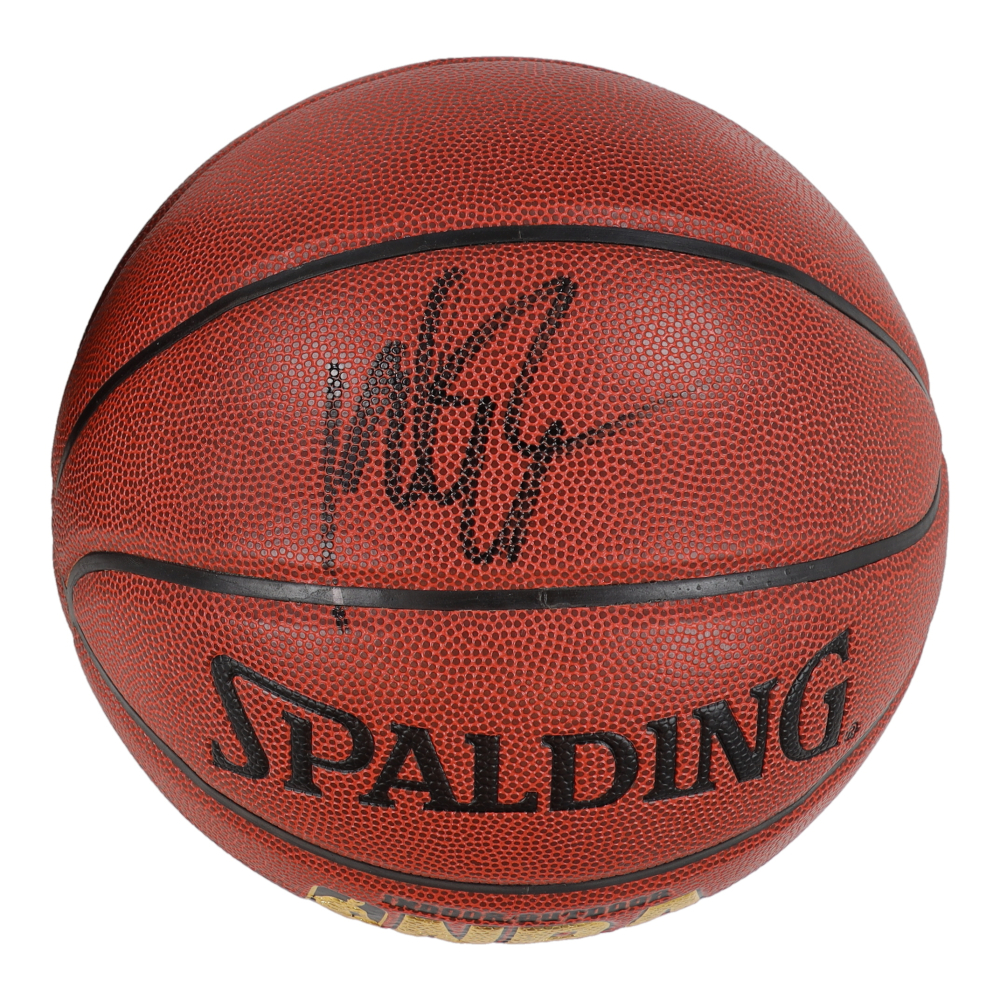 Klay Thompson Signed NBA Basketball (Beckett) | Pristine Auction