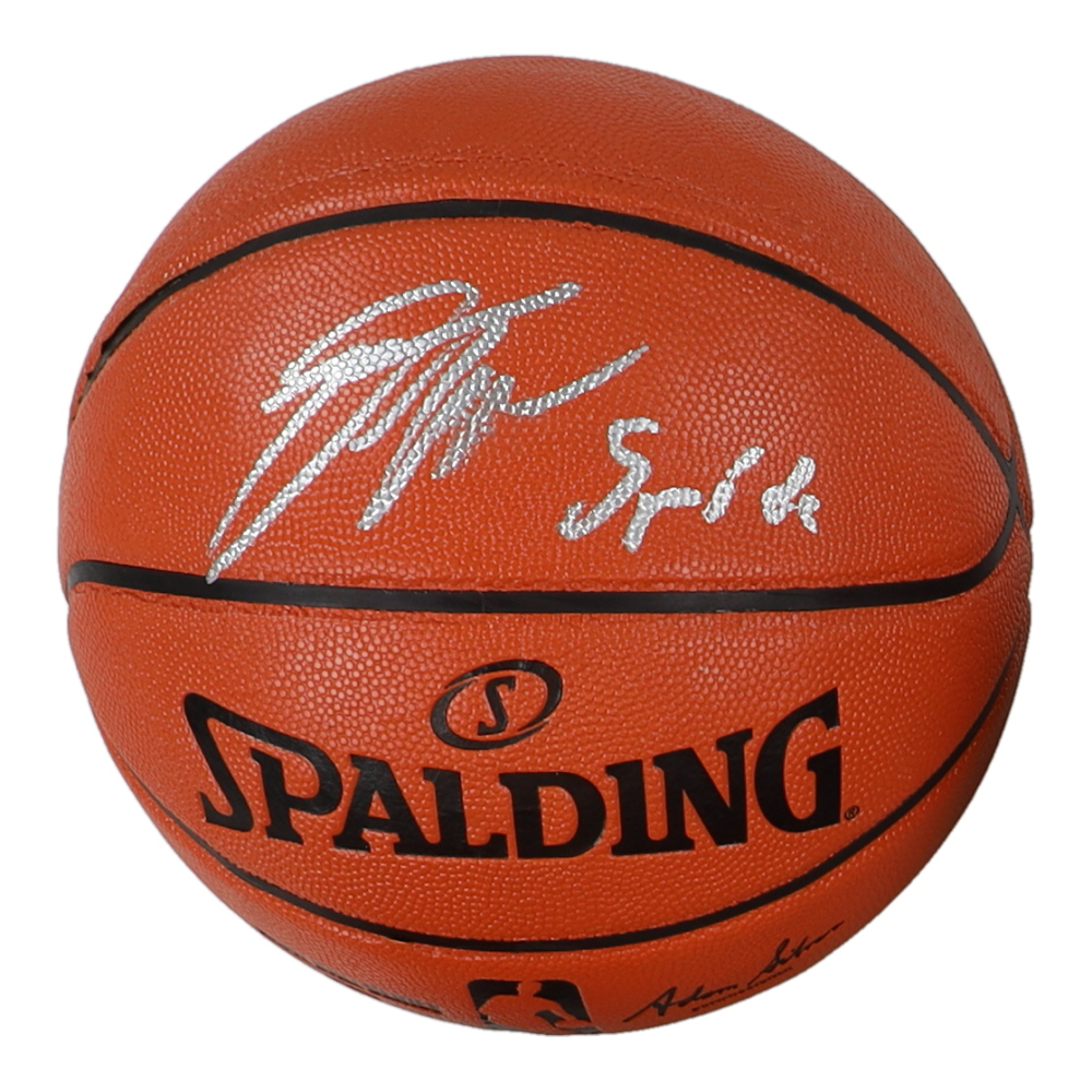 Donovan Mitchell Signed NBA Basketball Inscribed "Spida" (Beckett ...