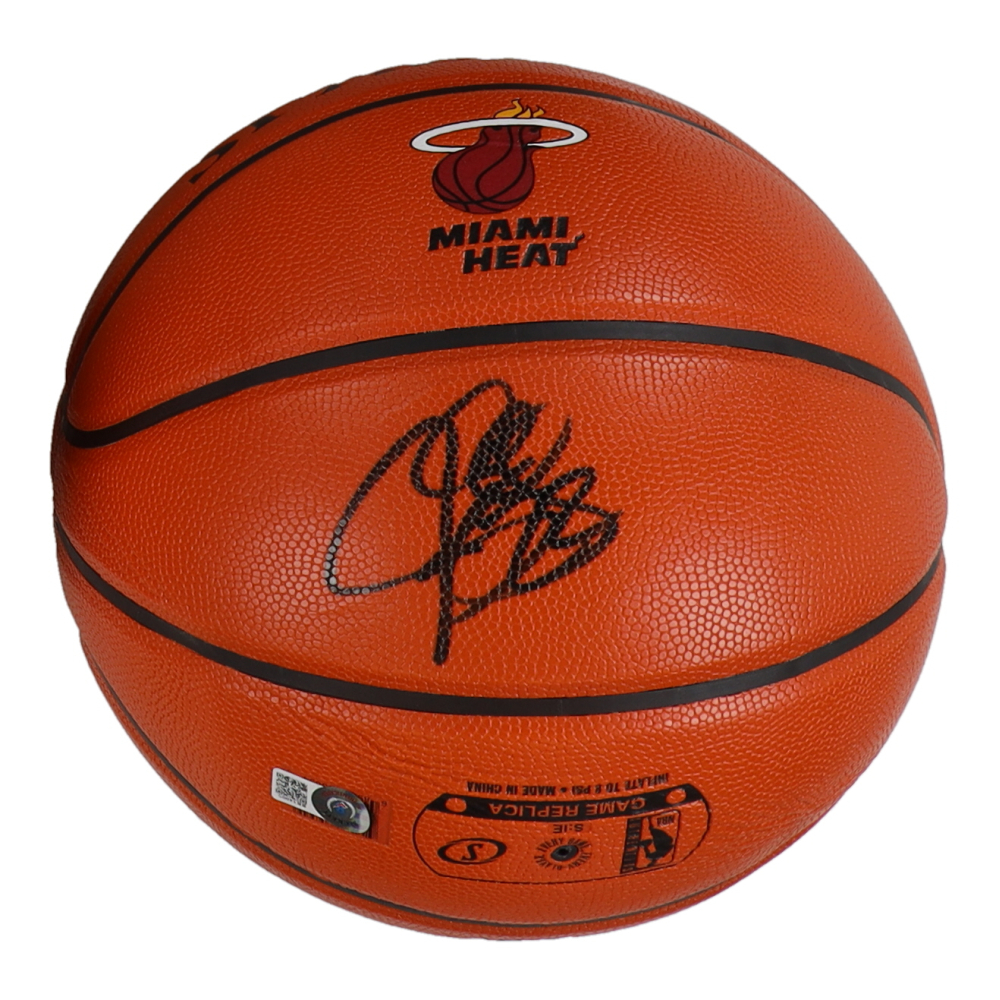 Jimmy Butler Signed Heat Logo NBA Basketball (Beckett) | Pristine Auction