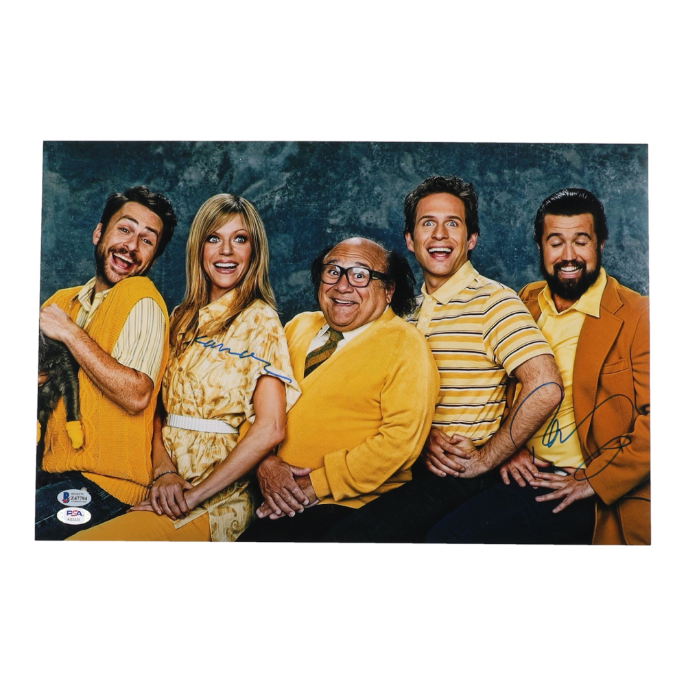 Kaitlin Olson & Rob McElhenney Signed "It's Always Sunny in ...