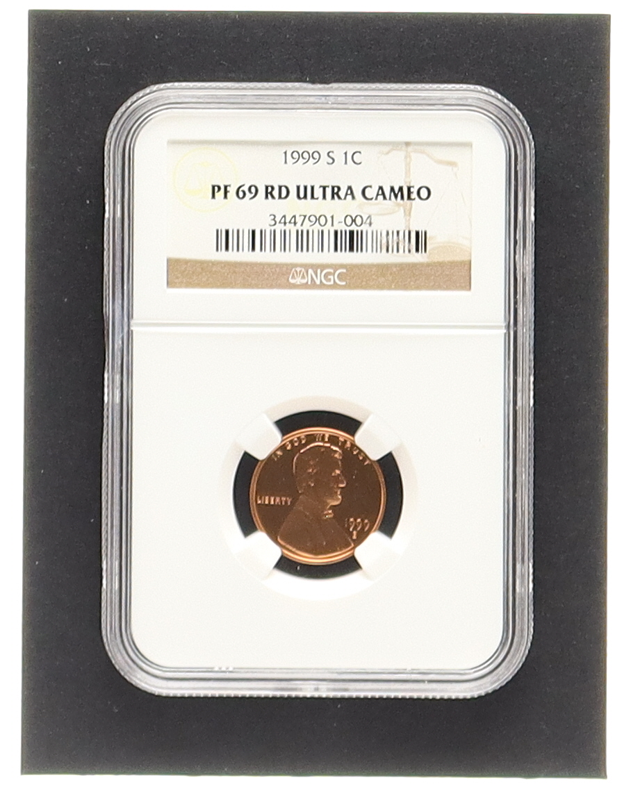 1999-S US Penny 1¢ One Cent Coin (NGC PF 69 RD Ultra Cameo) | Pristine ...