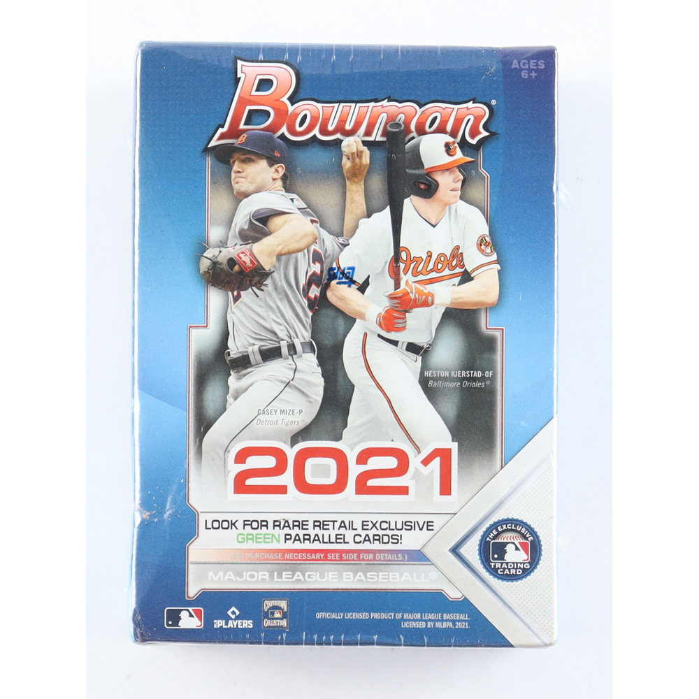 2021 Bowman Baseball Blaster Box With (6) Packs | Pristine Auction