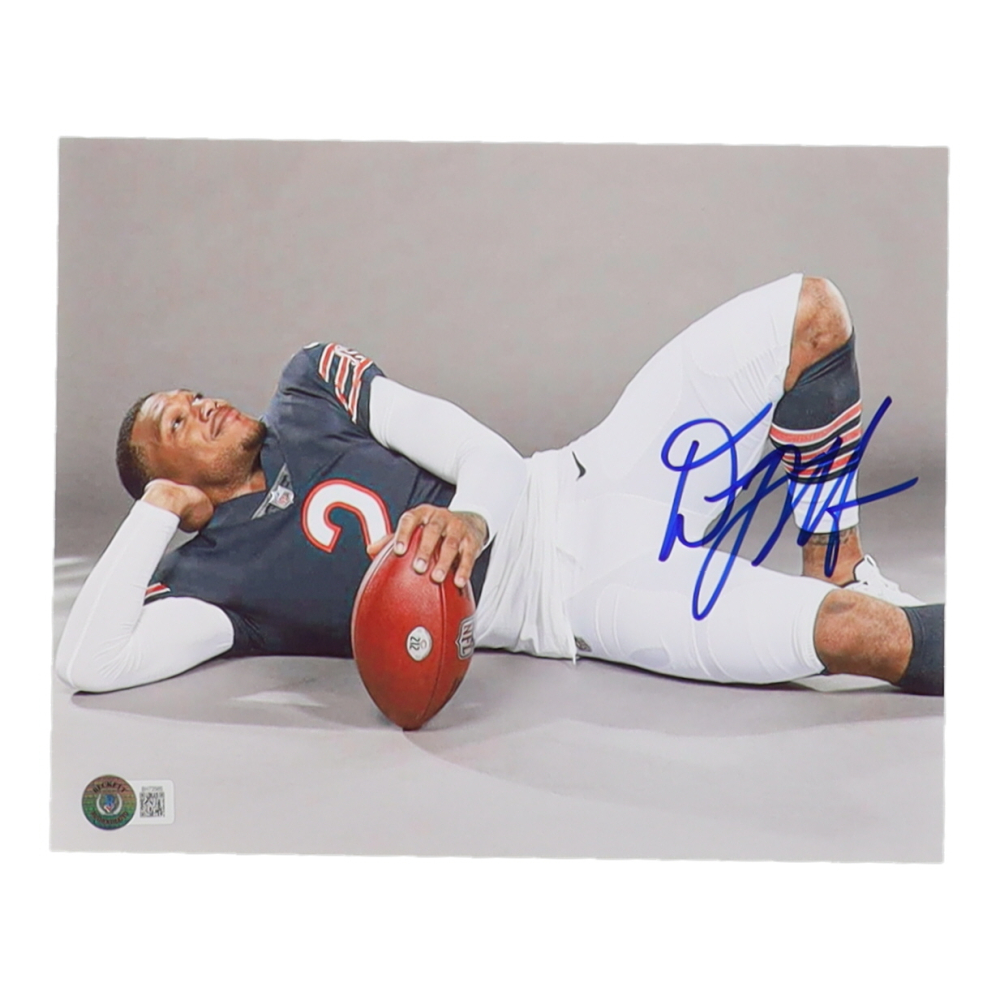 DJ Moore Signed Bears 8x10 Photo (Beckett) | Pristine Auction