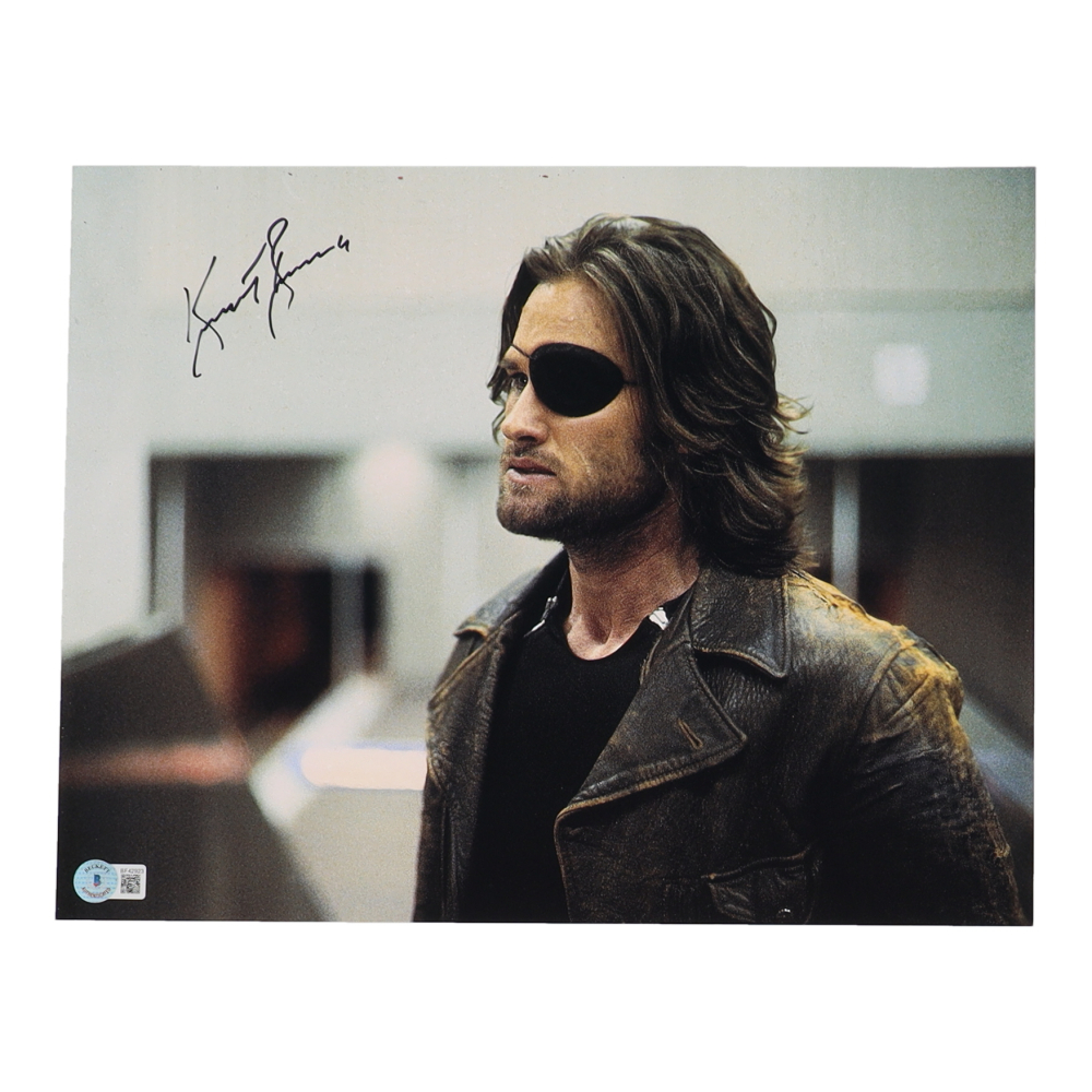 Kurt Russell Signed "Escape from New York" 11x14 Photo (Beckett ...