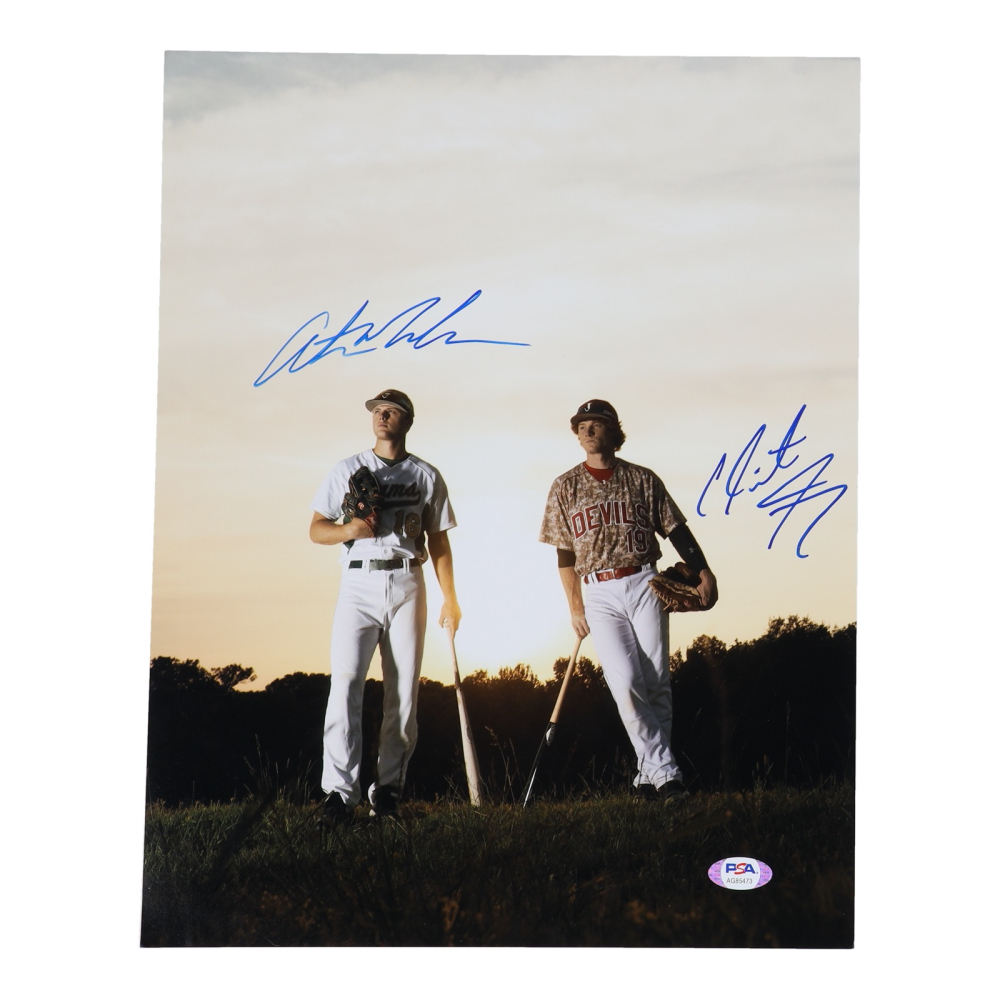 Clint Frazier & Austin Meadows Signed 11x14 Photo (PSA) | Pristine Auction