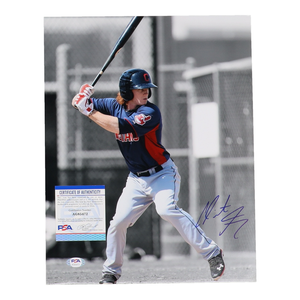 Clint Frazier Signed Indians 11x14 Photo (PSA) | Pristine Auction