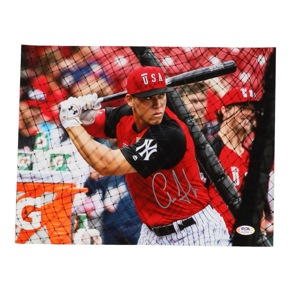 Aaron Judge Signed Yankees 11x14 Photo (PSA) | Pristine Auction