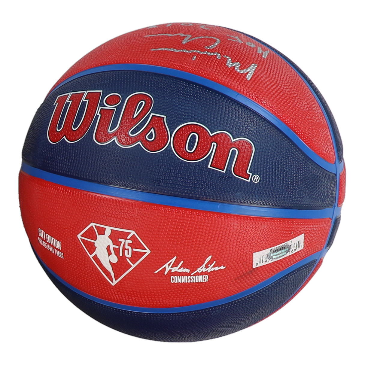 Maurice Cheeks Signed 76ers Logo Basketball Inscribed "HOF 2018 ...