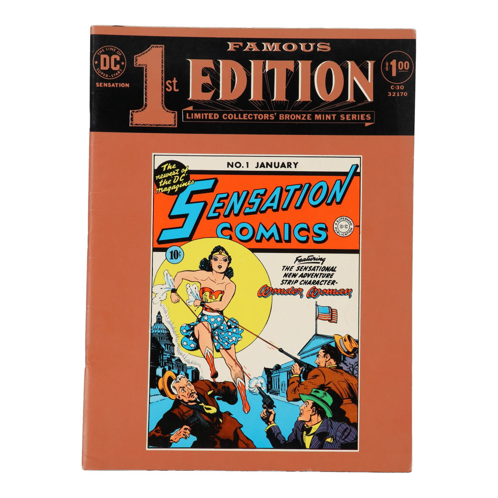 1974-75 "Famous First Edition" Issue #30 C-30 Sensation Comics #1 ...