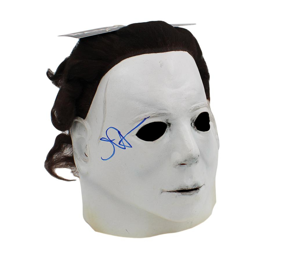 John Carpenter Signed "Halloween" Michael Myers Mask (Beckett ...