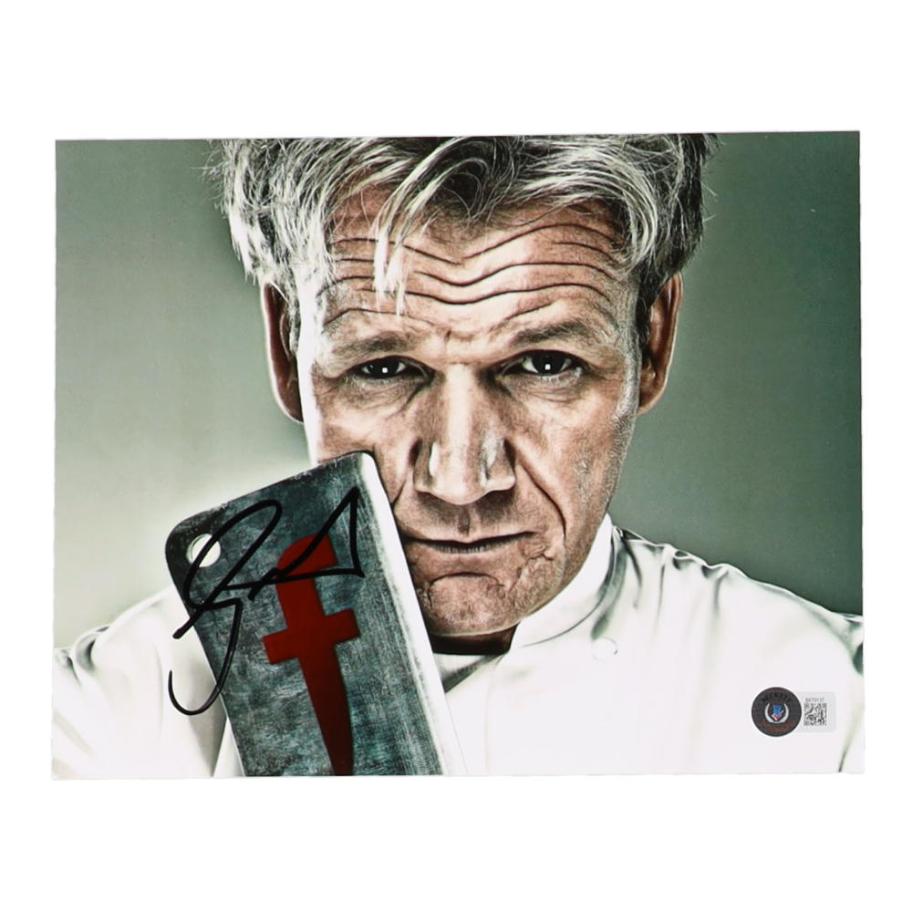 Gordon Ramsay Signed 8x10 Photo (Beckett) | Pristine Auction