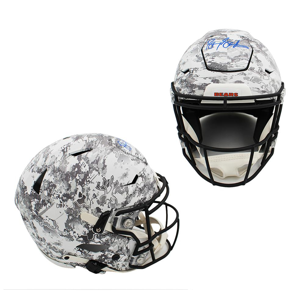 Barry Sanders Signed Lions Authentic On-Field SpeedFlex Helmet ...