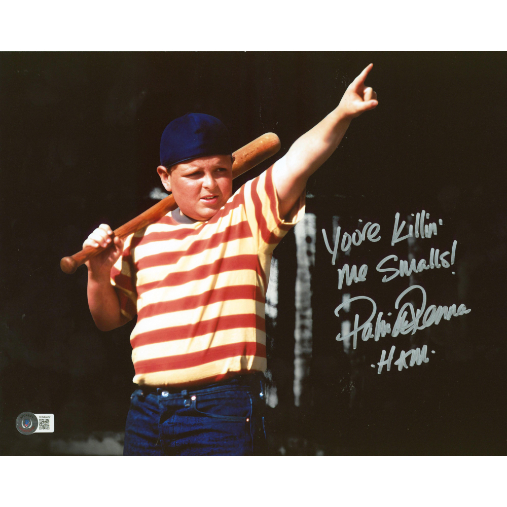 Patrick Renna Signed "The Sandlot" 11x14 Photo Inscribed "You're Killin ...