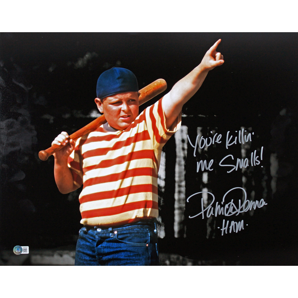 Patrick Renna Signed "The Sandlot" 16x20 Photo Inscribed "You're Killin ...