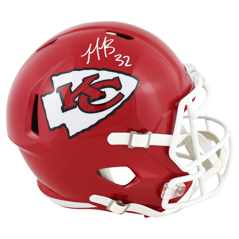 Nick Bolton Signed Chiefs Full-Size Speed Helmet (Beckett) | Pristine ...