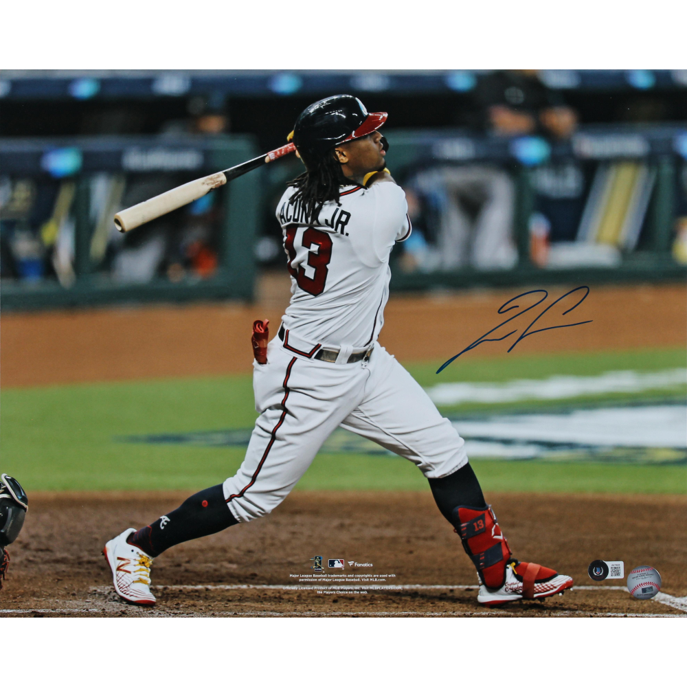 Ronald Acuna Jr. Signed Braves 16x20 Photo (Beckett) | Pristine Auction