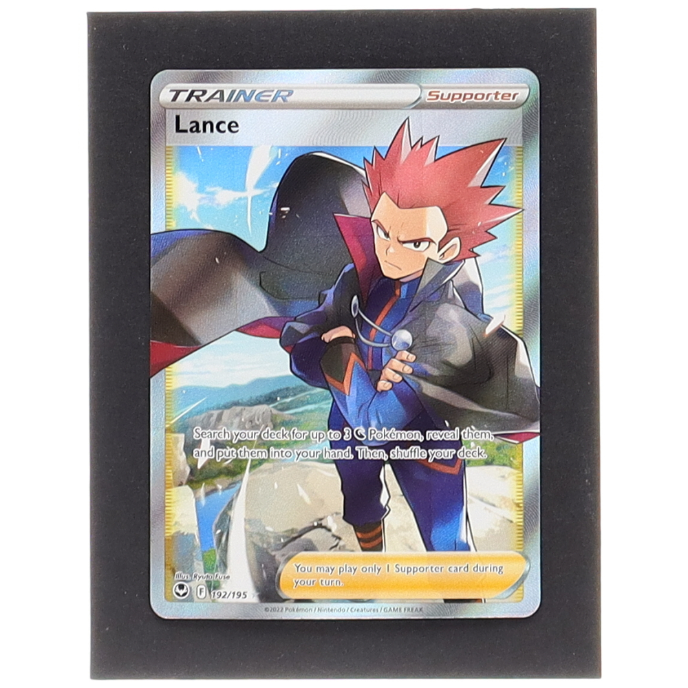 Lance 2022 Pokemon Sword and Shield Silver Tempest #192 Full Art ...