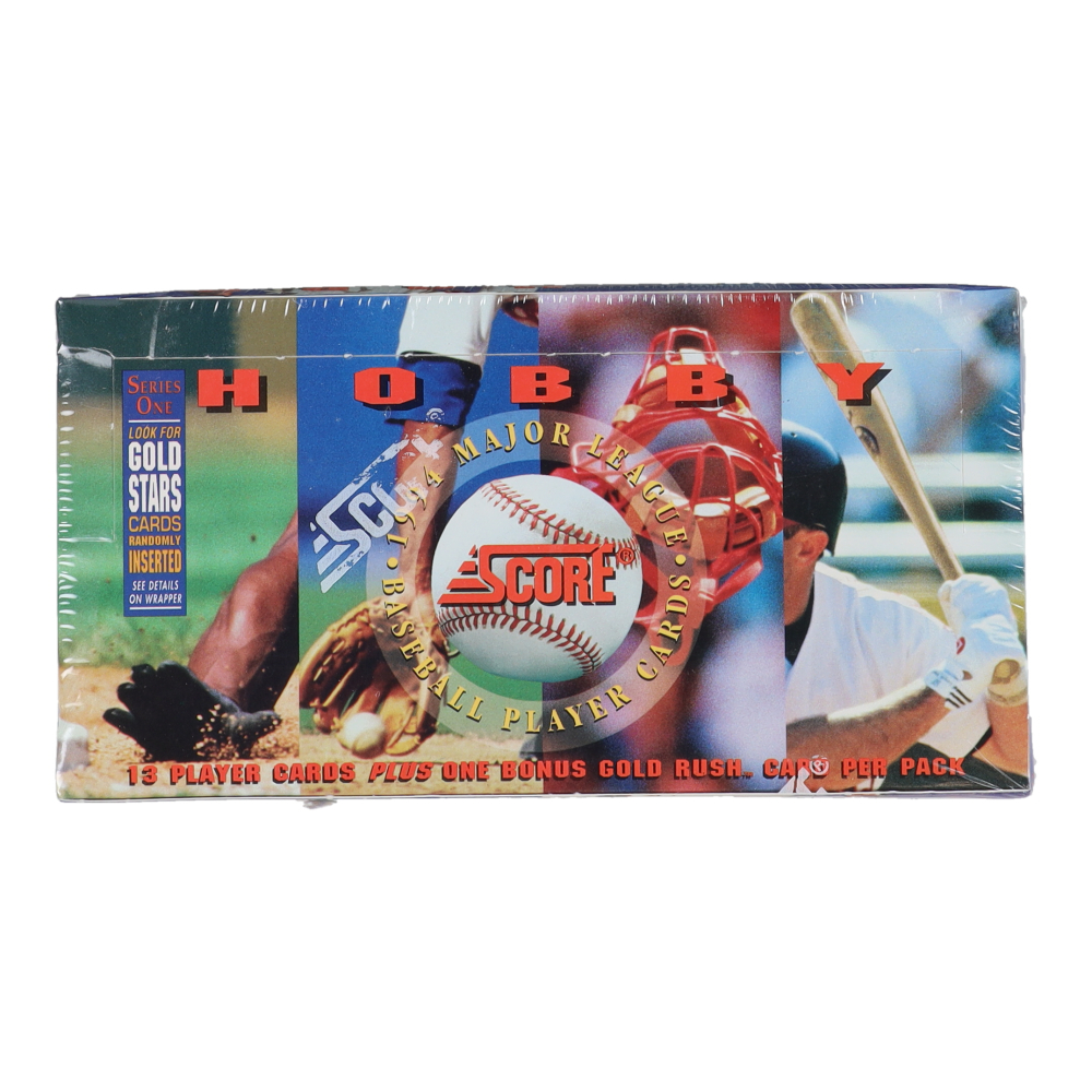 1994 Score Baseball Series 1 Hobby Box with (36) Packs | Pristine Auction