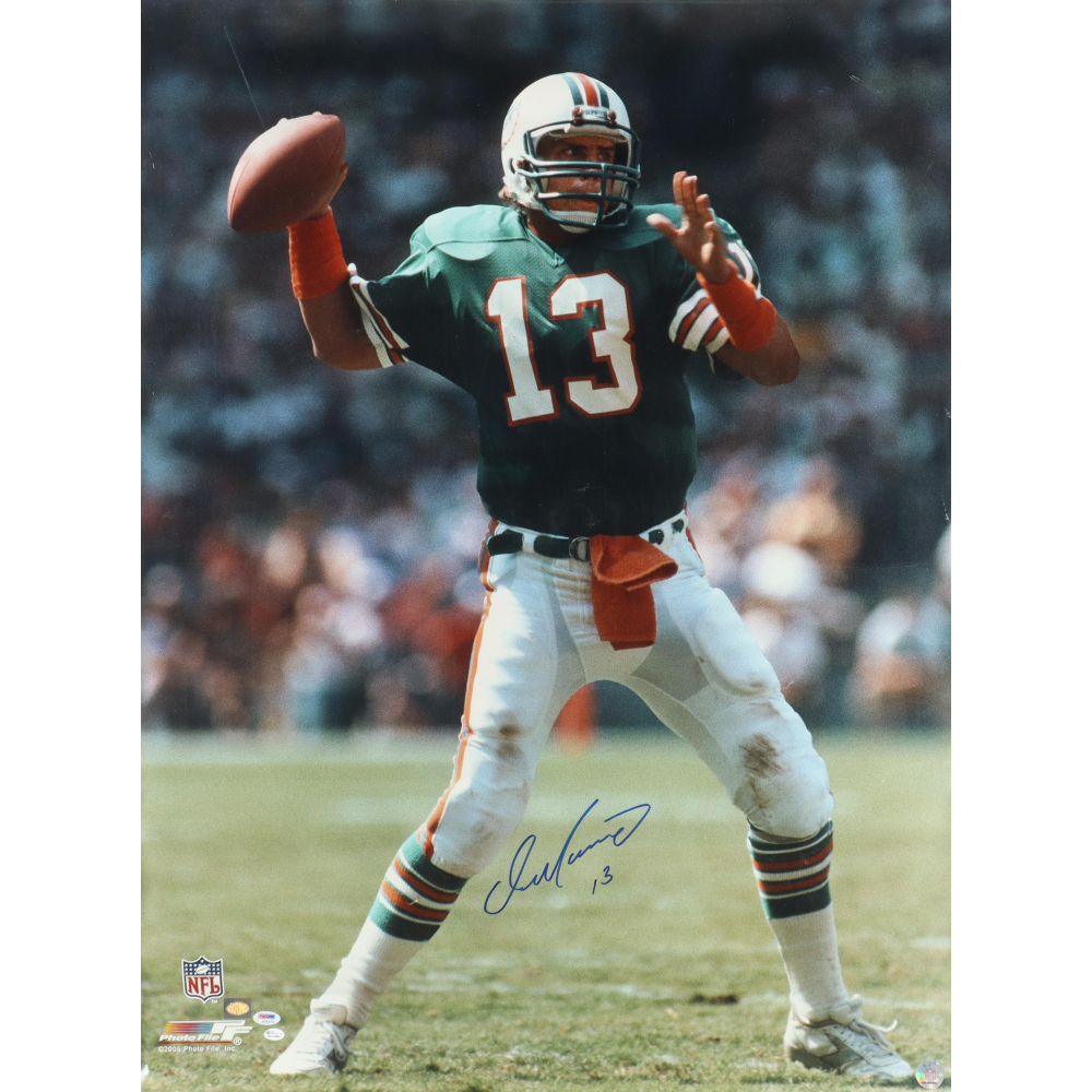 Dan Marino Signed Dolphins 30x40 Poster (PSA, Marino & Online ...