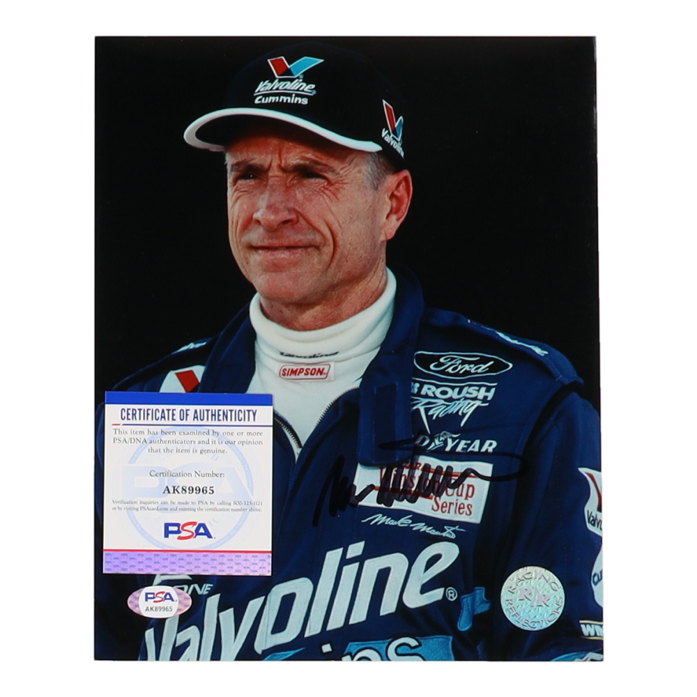 Mark Martin Signed NASCAR 8x10 Photo (Beckett) | Pristine Auction