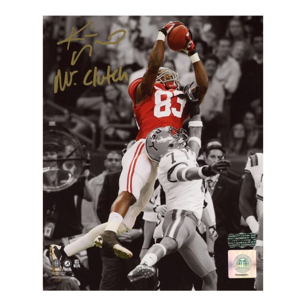 Kevin Norwood Signed Alabama Crimson Tide 8x10 Photo Inscribed "Mr ...