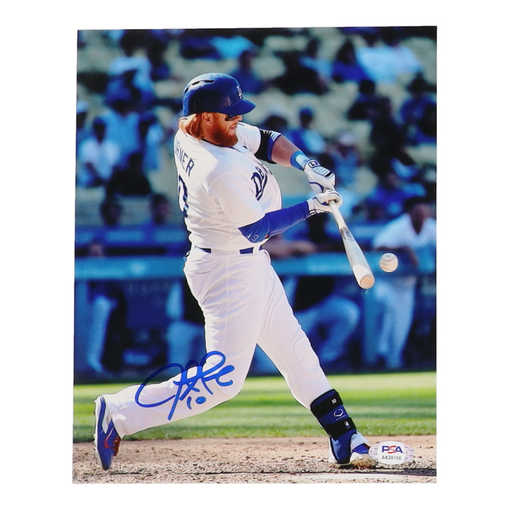 Justin Turner Signed Dodgers 8x10 Photo (PSA) | Pristine Auction