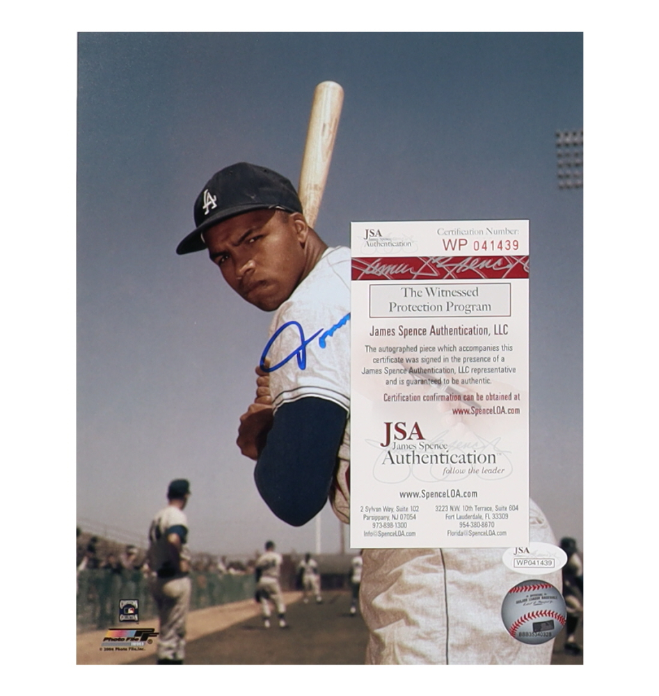 Tommy Davis Signed Dodgers 8x10 Photo (JSA) | Pristine Auction