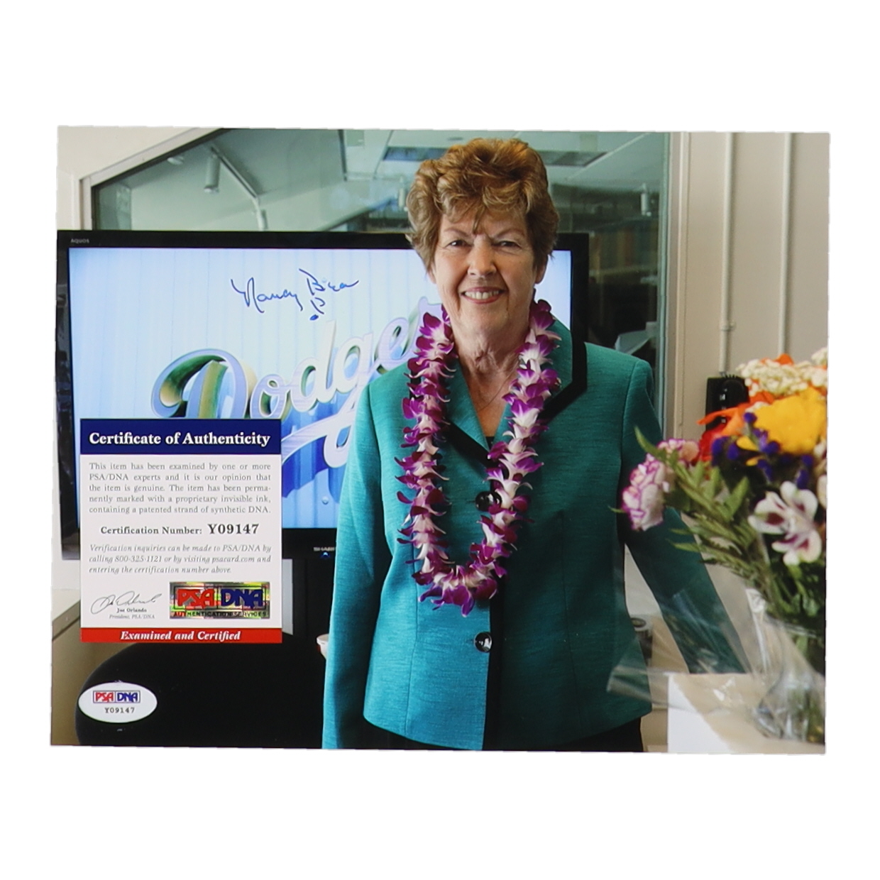 Nancy Bea Signed 8x10 Photo (PSA) | Pristine Auction