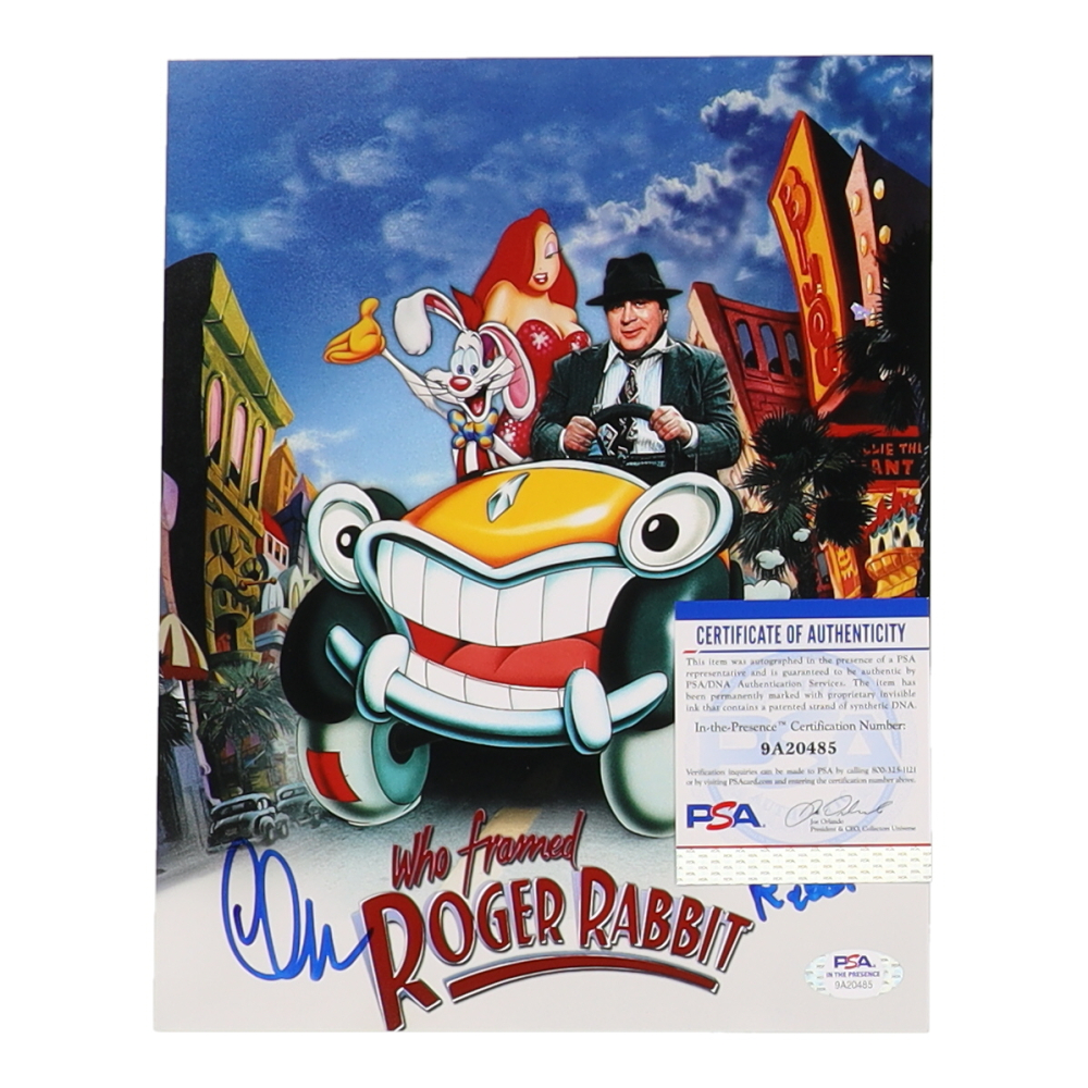 Charles Fleischer Signed "Who Framed Roger Rabbit" 8x10 Photo Inscribed ...