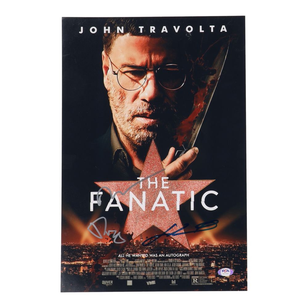John Travolta, Devon Sawa & Fred Durst Signed "The Fanatic" 12x18 Movie ...