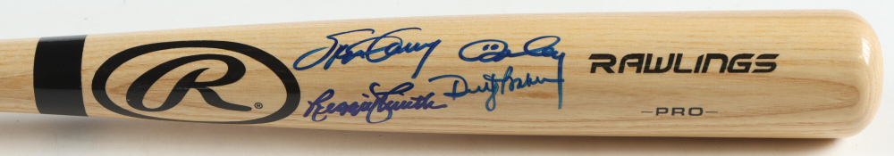 Rawlings Pro Baseball Bat Signed By Steve Garvey, Ron Cey, Reggie Smith ...