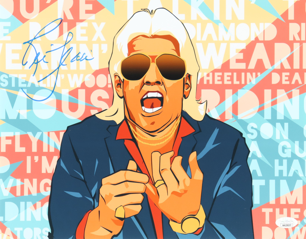 Ric Flair Signed WWE 11x14 Photo (JSA) | Pristine Auction