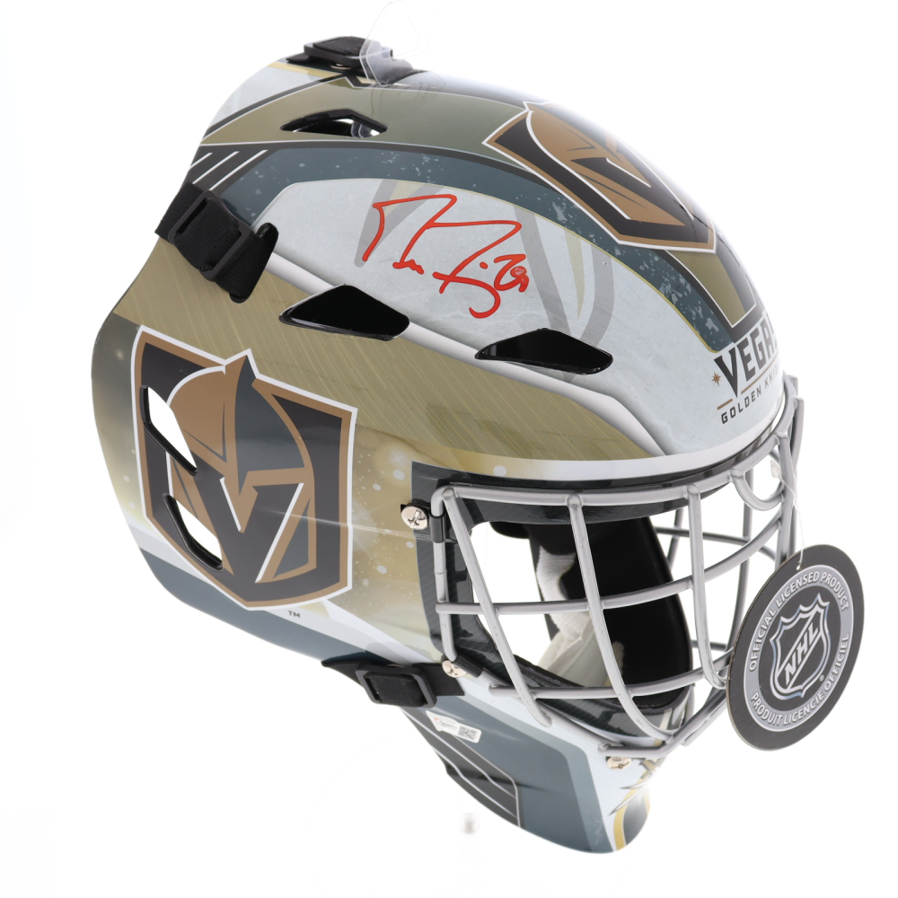 Marc Andre Fleury Signed Golden Knights Goalie Helmet (Fanatics ...
