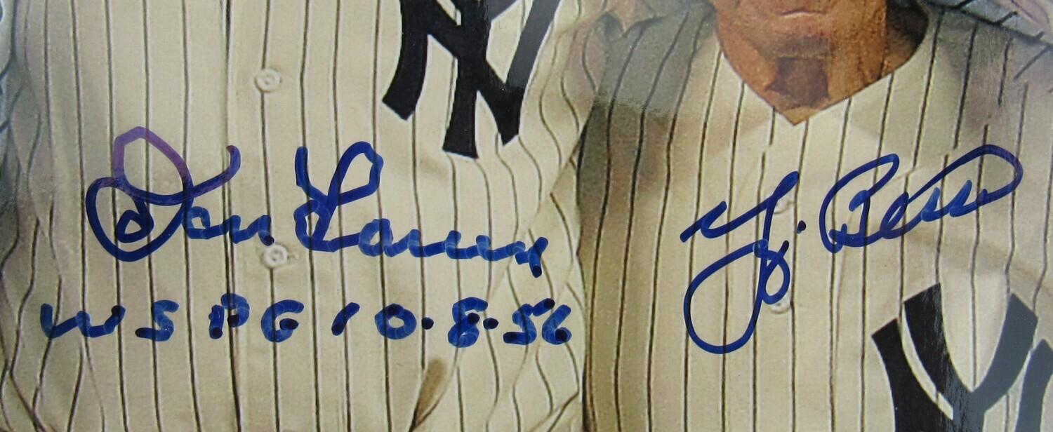 Yankees Perfect Game 16x20 Photo Signed By (6) with Yogi Berra, David ...