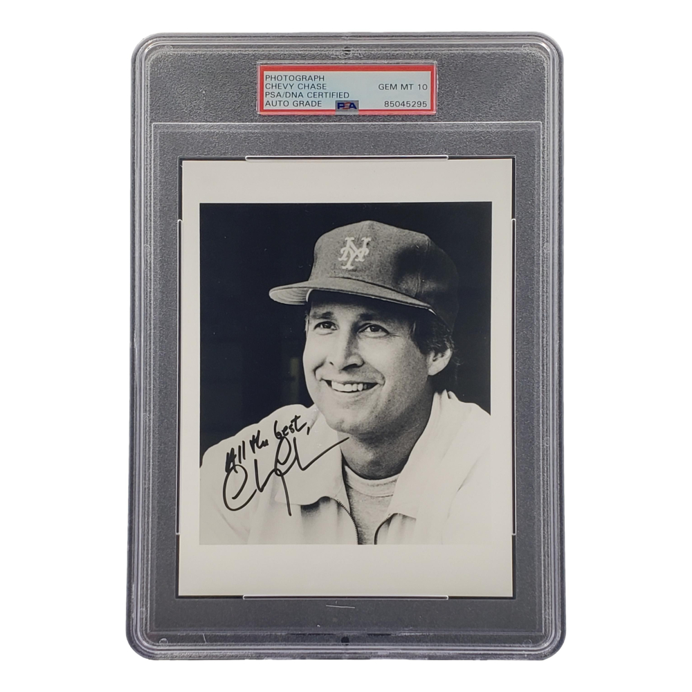 Chevy Chase Signed 4x6 Photo Inscribed "All The Best" (PSA | Autograph ...