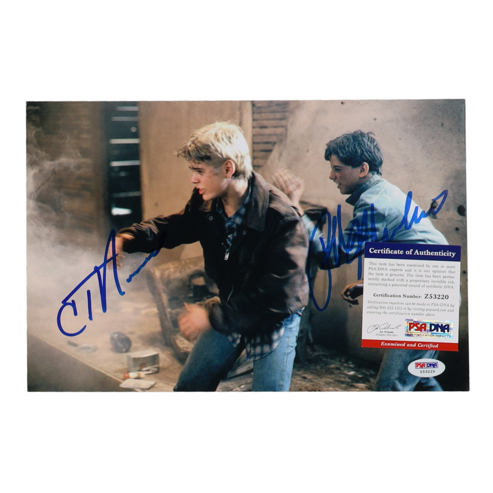 Ralph Macchio & Christopher Thomas Howell Signed "The Outsiders" 11x14 ...