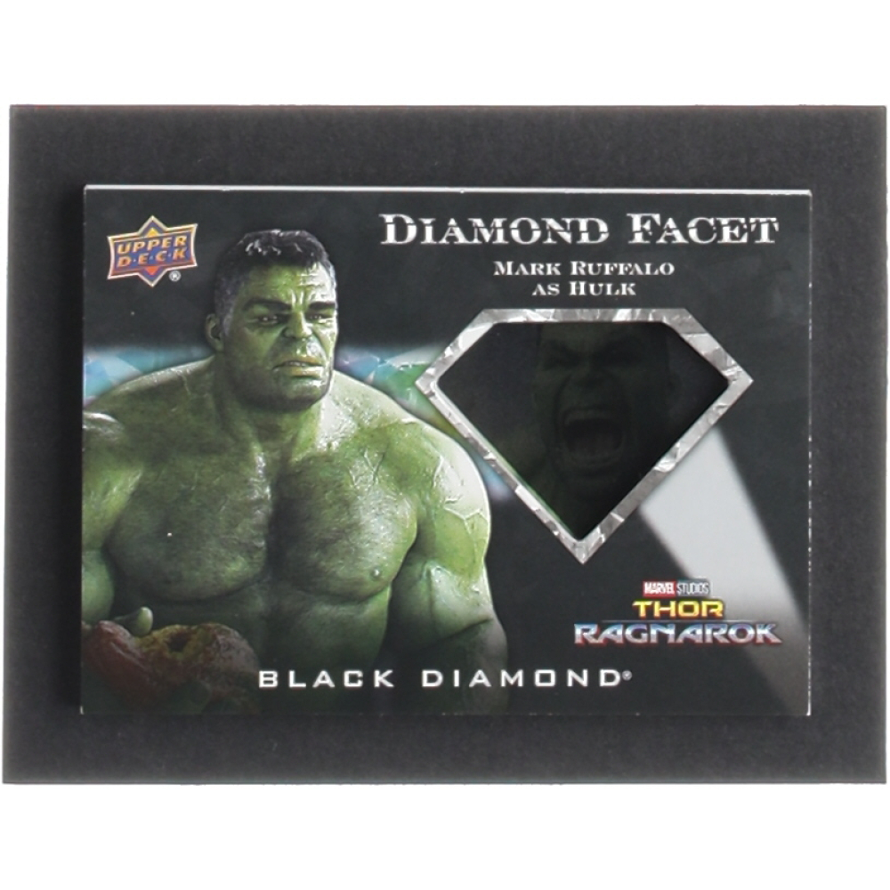 Mark Ruffalo as Bruce Banner 2021 Black Diamond Marvel Diamond Facet # ...