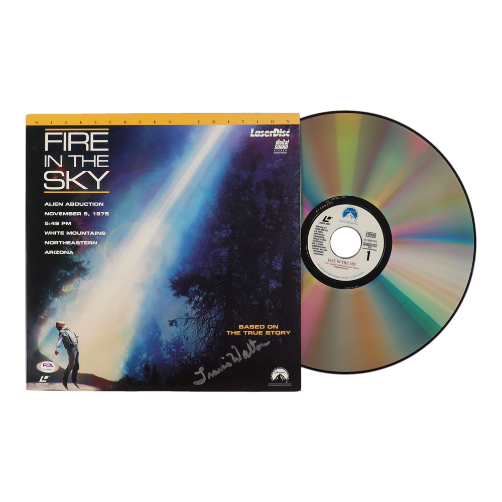 Travis Walton Signed "Fire In The Sku" LaserDisc (PSA) | Pristine Auction