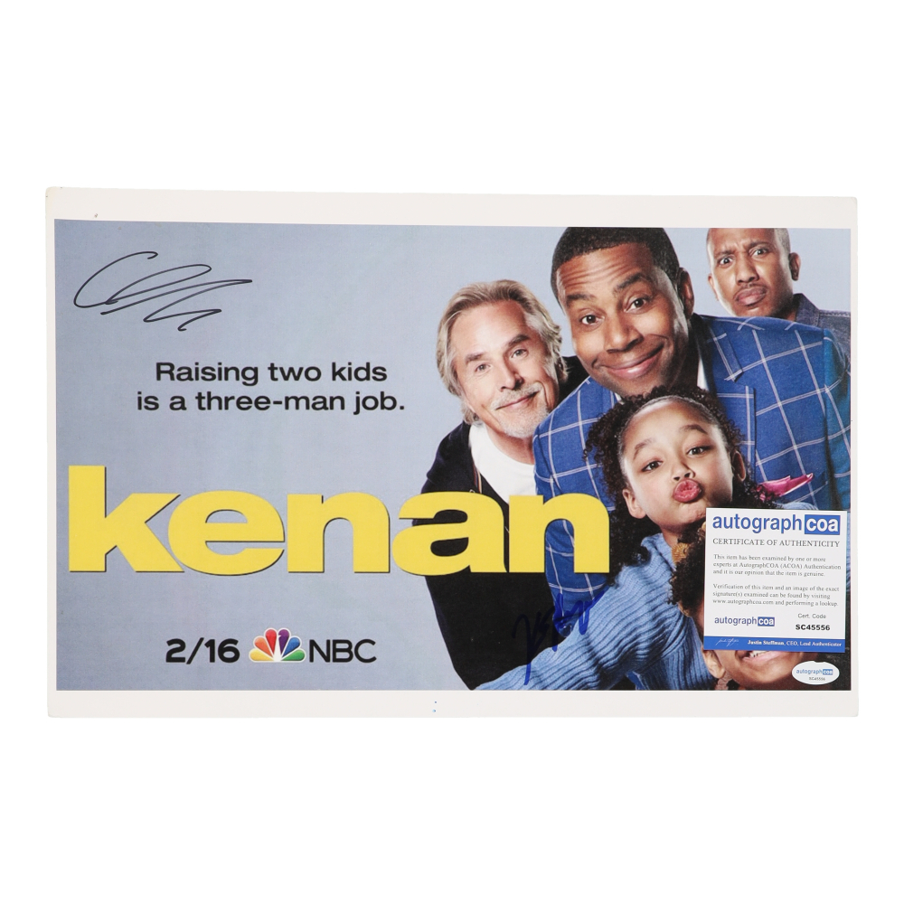 Kenan Thompson Signed "Kenan" 11x17 Photo (AutographCOA) | Pristine Auction