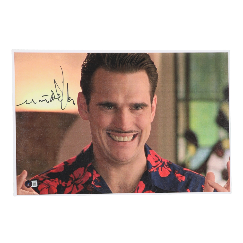 Matt Dillon Signed "There's Something About Mary" 11x17 Photo (Beckett ...