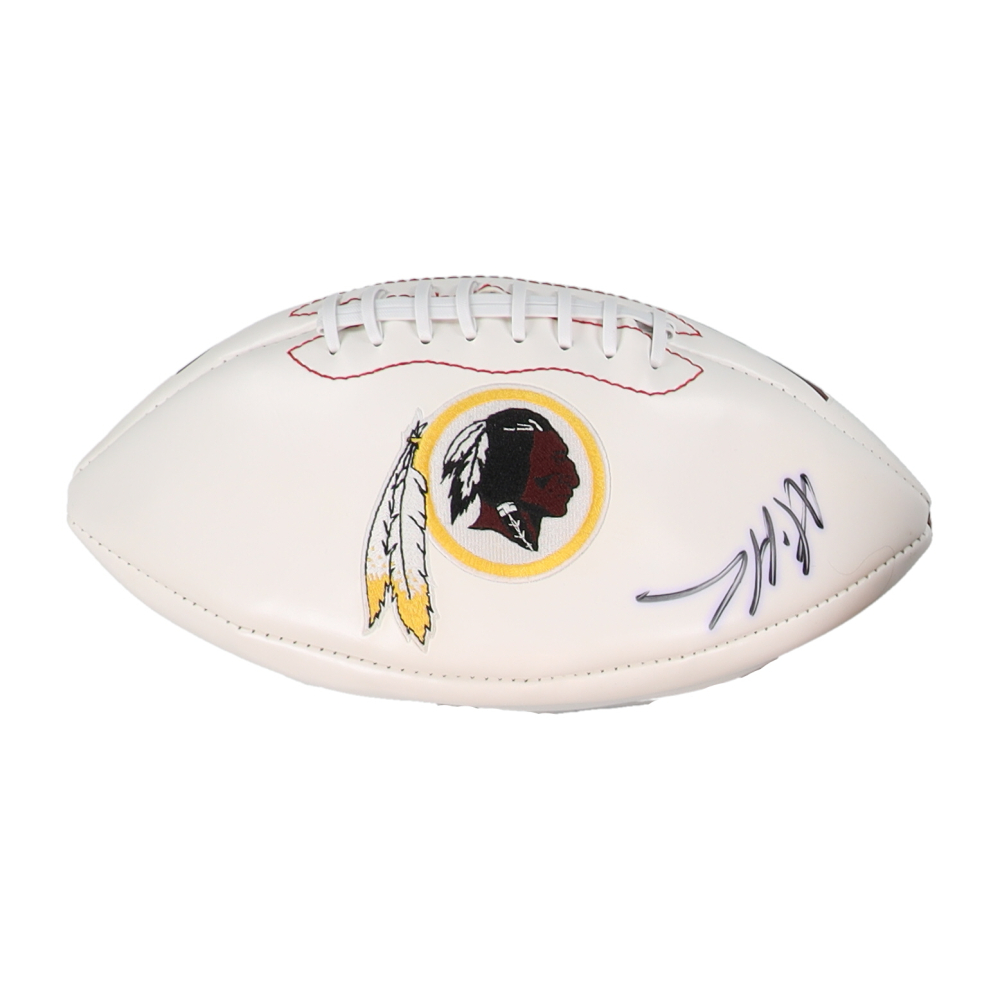 Brian Mitchell Signed Redskins Logo Football (JSA) | Pristine Auction