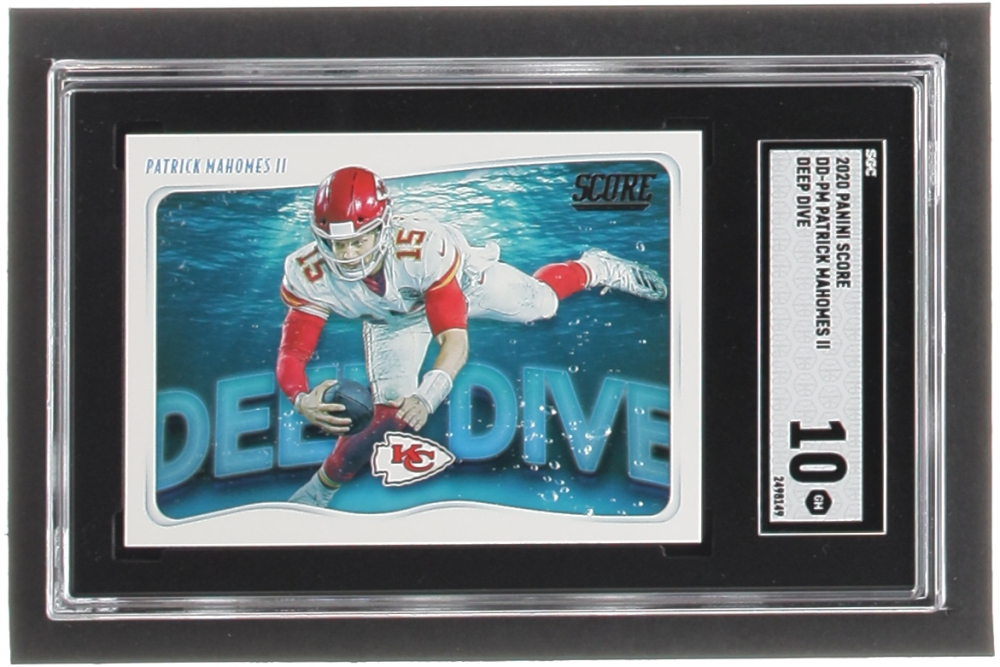 Patrick Mahomes II 2020 Score Deep Dive #1 (SGC 10) | Pristine Auction