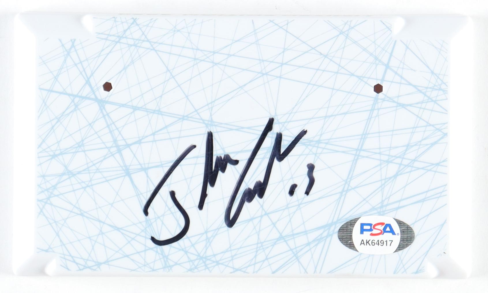 Johnny Gaudreau Signed Imports Dragon Flames Base With Action Figure ...