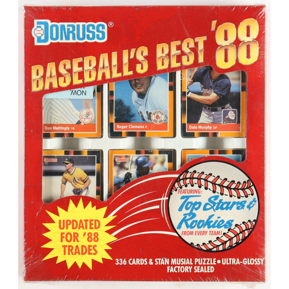 1988 Donruss Baseball's Best Baseball Factory Set with (336) Cards ...